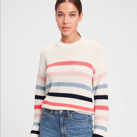 GAP Factory | Sweaters | Gap Factory Womens Textured Crew Neck Sweater ...